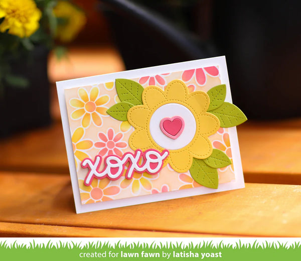 LAWN FAWN: Daisy Bloom | Layering Stencils – Doodlebugs