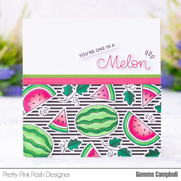 PRETTY PINK POSH: Watermelon | Stamp – Doodlebugs