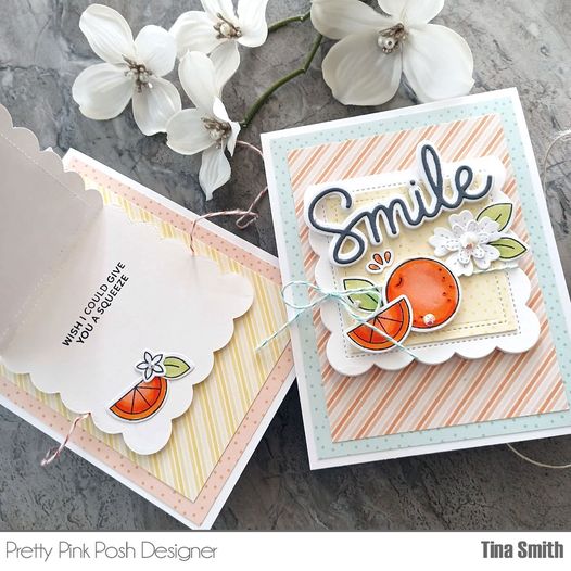 PRETTY PINK POSH: Large Smile Shadow | Die – Doodlebugs