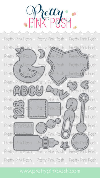 PRETTY PINK POSH: Baby Mug Additions | Die – Doodlebugs