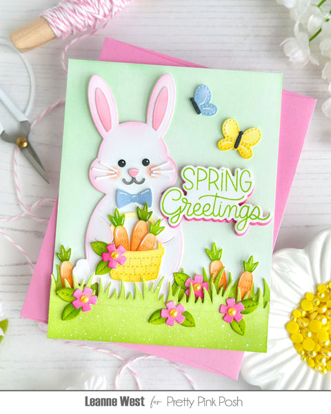 PRETTY PINK POSH: Bunny Holder | Die – Doodlebugs