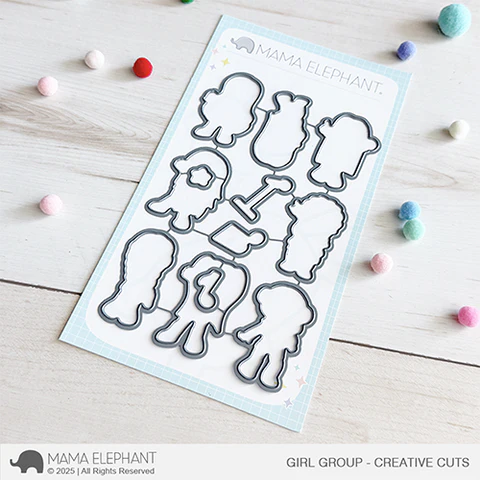MAMA ELEPHANT: Girl Group | Stamp & Die Bundle – Doodlebugs