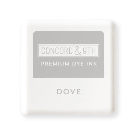 CONCORD & 9 TH: Premium Dye Ink Cube | Dove – Doodlebugs