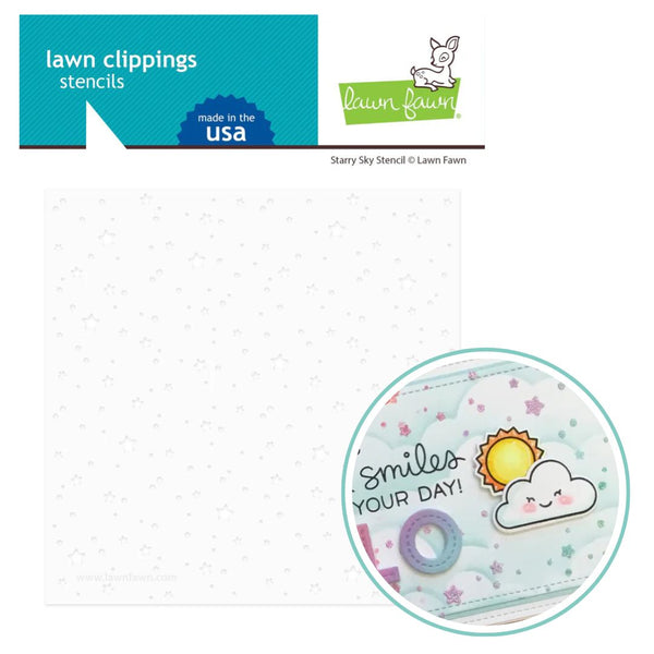 LAWN FAWN: Starry Sky | Stencil – Doodlebugs