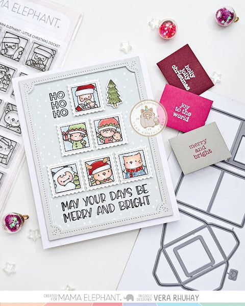 MAMA ELEPHANT: Lil Christmas Docket | Stamp – Doodlebugs