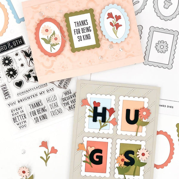 CONCORD & 9 th : Petite Frames | Stamp & Die Bundle – Doodlebugs