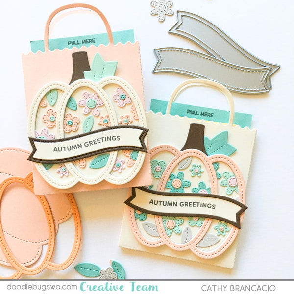 LAWN FAWN: Fancy Wavy Banners Lawn Cuts Die – Doodlebugs