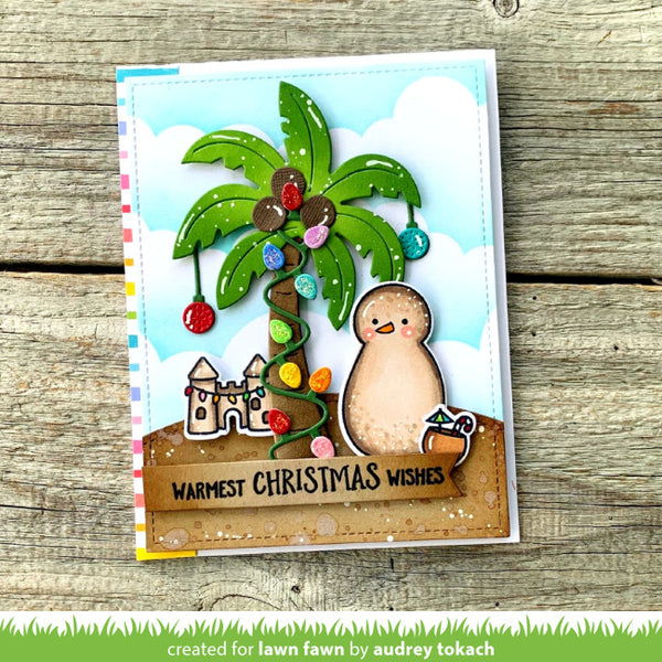 LAWN FAWN: Christmas Palm Tree | Lawn Cuts Die – Doodlebugs