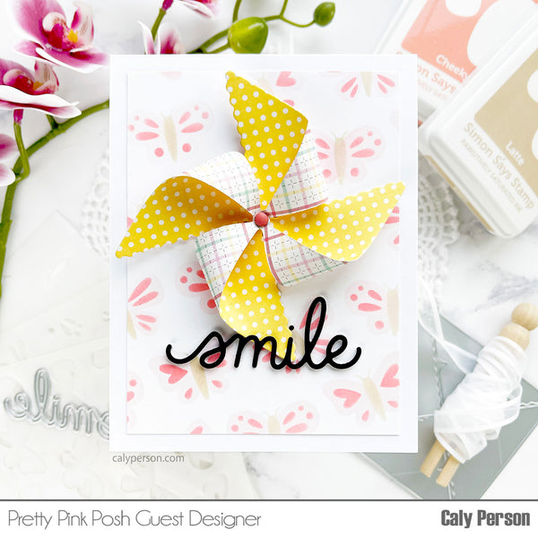 PRETTY PINK POSH: Smile Script | Die – Doodlebugs