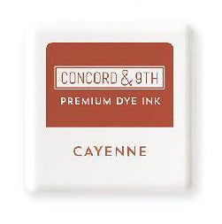 CONCORD & 9 TH: Premium Dye Ink Cube | Cayenne – Doodlebugs