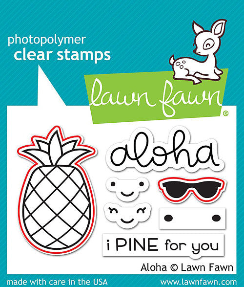 LAWN FAWN: Aloha Lawn Cuts Die – Doodlebugs