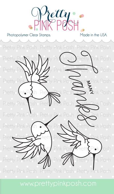 PRETTY PINK POSH: Hummingbird Thanks – Doodlebugs