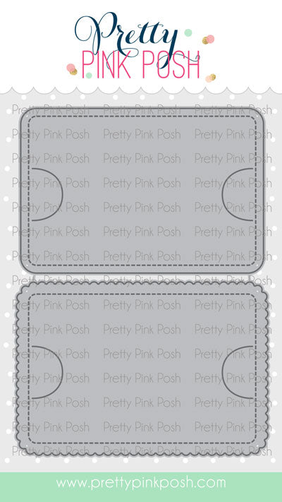 PRETTY PINK POSH: Stitched Gift Card Holders | Die – Doodlebugs
